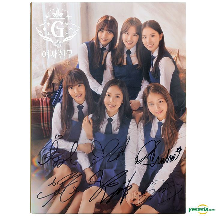 YESASIA: GFRIEND Mini Album Vol. 3 - Snowflake (All Members Autographed ...