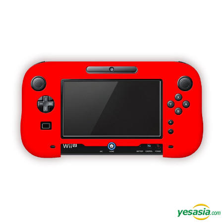 YESASIA: Wii U Silicone Cover for WiiU GamePad (Red) (Japan Version ...