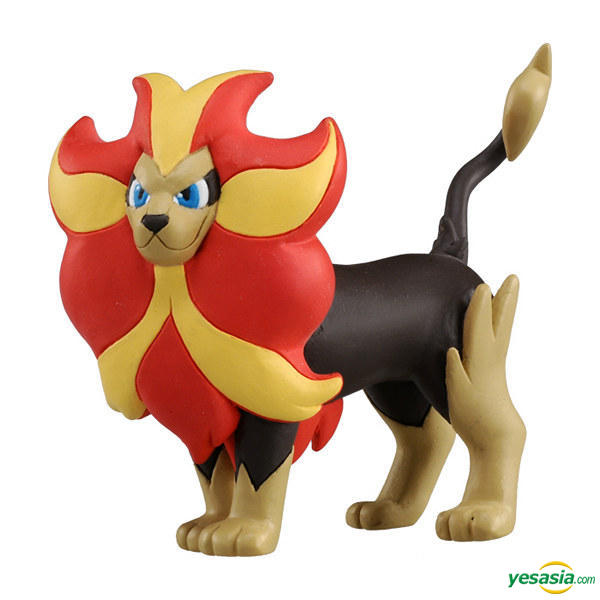 YESASIA: Pokemon : Monster Collection MC-027 Pyroar Male - Pocket ...