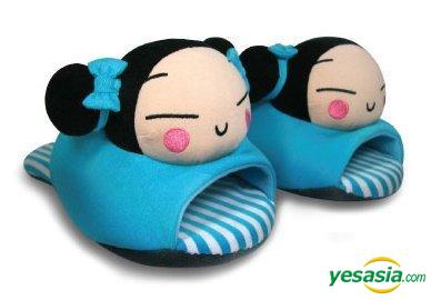 YESASIA: Pucca : Slippers (Blue) GIFTS - Pucca, Aninara - Toys - Free ...