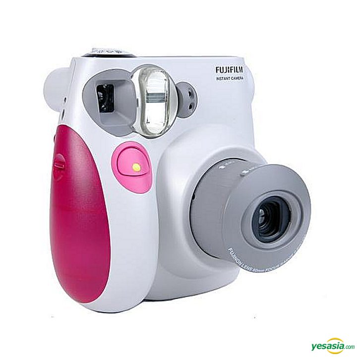 YESASIA: Fujifilm Instax Mini 7S (Pink) Credit Card-size Color Photo ...