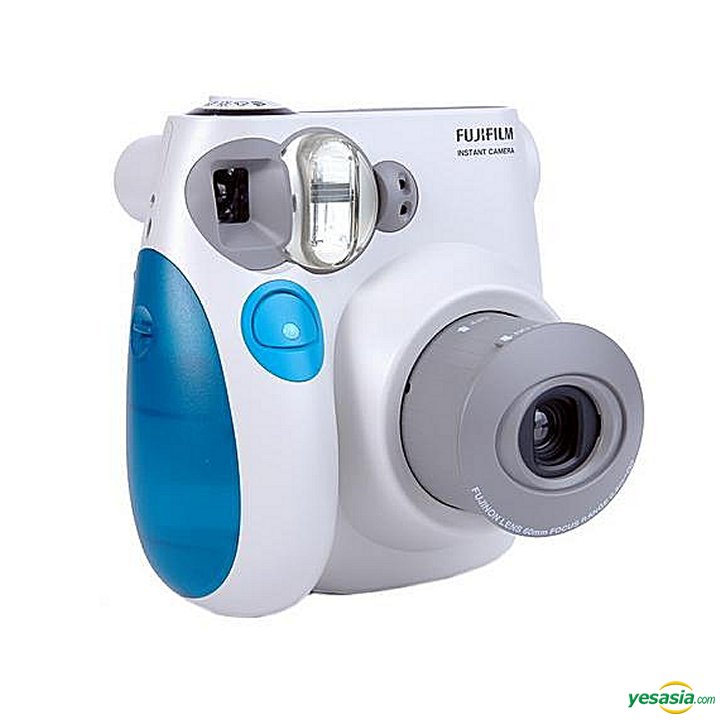 YESASIA: Fujifilm Instax Mini 7S (Blue) Credit Card-size Color Photo ...