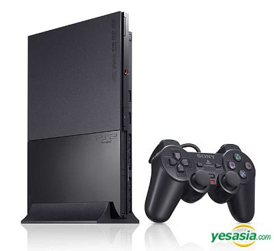 YESASIA: Playstation 2 Console 110V (SCPH-90000) (Charcoal Black ...