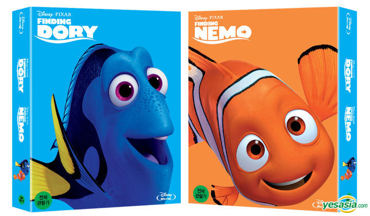 YESASIA: Finding Nemo + Finding Dory (Blu-ray) (3-Disc) (Korea Version ...
