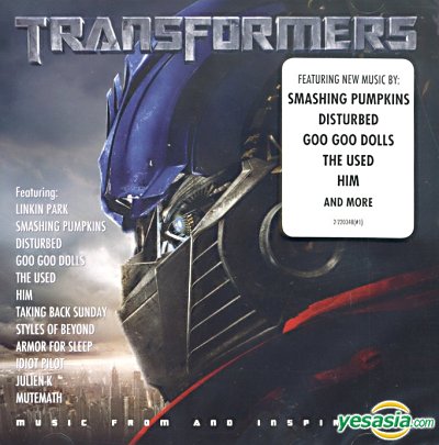 YESASIA: Transformers Original Movie Soundtrack CD - Movie Soundtrack ...