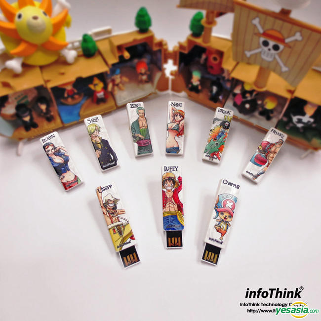 YESASIA: One Piece - InfoThink 16GB USB Flash Drive (Luffy New World ...
