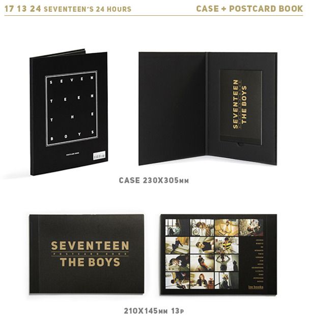 YESASIA: Seventeen 1st Photobook - 17 13 24 Seventeen's 24 Hours MALE ...