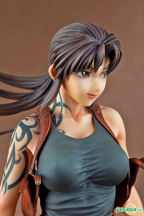 YESASIA: Black Lagoon : Revy Two Hand Ver. 1:5.5 Pre-painted Figure ...