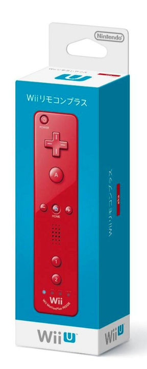 YESASIA: Wii Remote Con Plus (Red) (Japan Version) - Nintendo, Nintendo ...