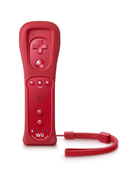 YESASIA: Wii Remote Con Plus (Red) (Japan Version) - Nintendo, Nintendo ...