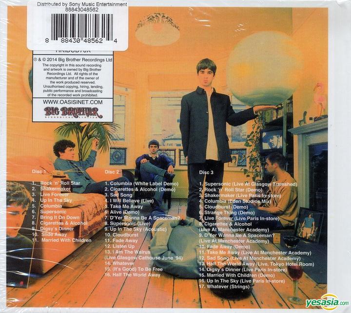 YESASIA: Definitely Maybe (Deluxe Edition) (3CD) CD - Oasis, Sony Music ...