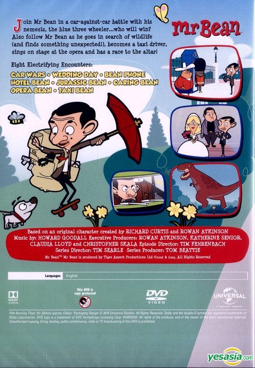 YESASIA: Mr. Bean Animation (DVD) (No.9) (Hong Kong Version) DVD ...