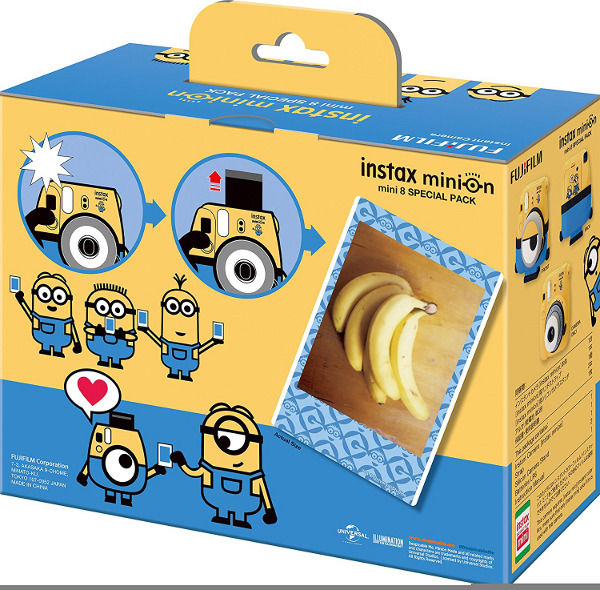 YESASIA: Fujifilm Instax Mini 8 MINION - Fujifilm - Lifestyle & Gifts ...
