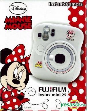 YESASIA: Fujifilm Instax Mini 25 Instant Photo Camera (Minnie Mouse ...