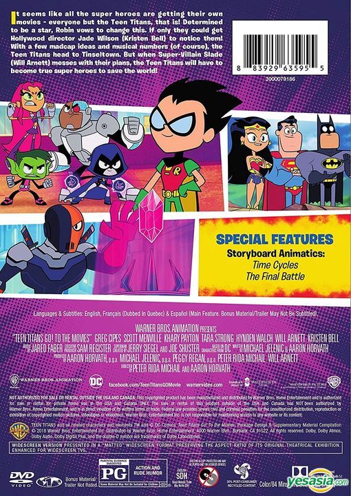YESASIA: Teen Titans Go! To the Movies (2018) (DVD) (US Version) DVD ...